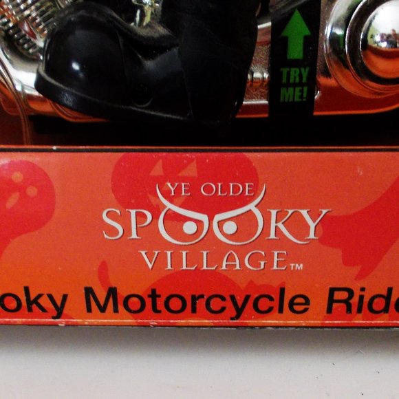 Holiday | New Werewolf Spooky Motorcycle Rider Musical Animated Harley ...